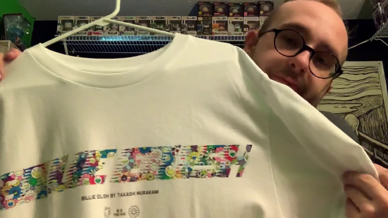 Billie Eilish x Takashi Murakami Uniqlo Shirt