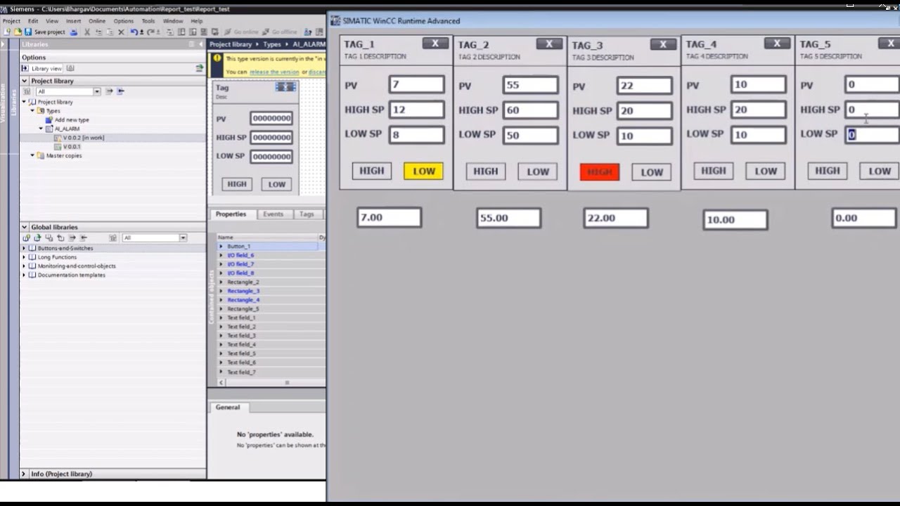 Create Faceplate in TIA Portal - Getting Started