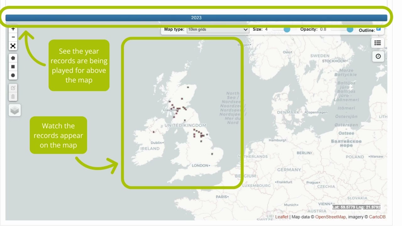 Temporal map tool tutorial