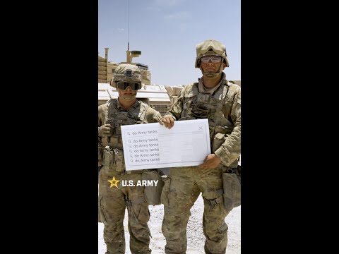 Ask the Army - Tanks edition!
