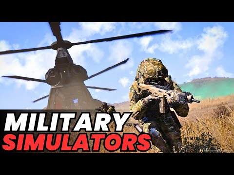 Top 20 Best Military Simulation Games You NEED in 2024 | Best War Simulator Games For PC