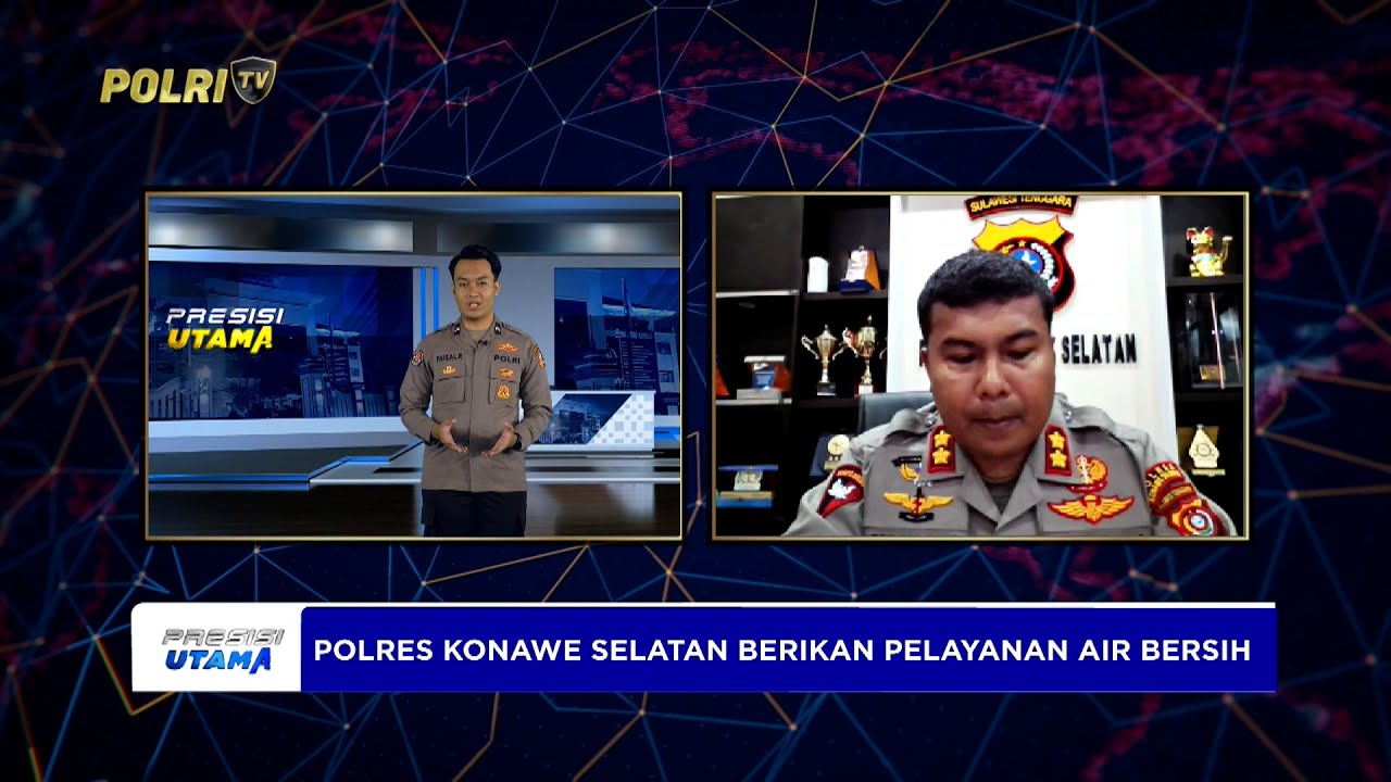 LIVE - AKBP FEBRY SAM POLRES KONAWE SELATAN RAIH KOMPOLNAS AWARD 2025