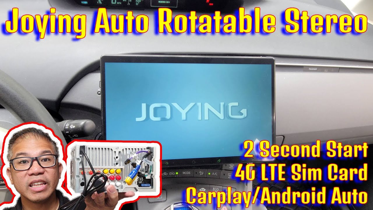 How to install Joying Auto Rotated Double Din Car Stereo