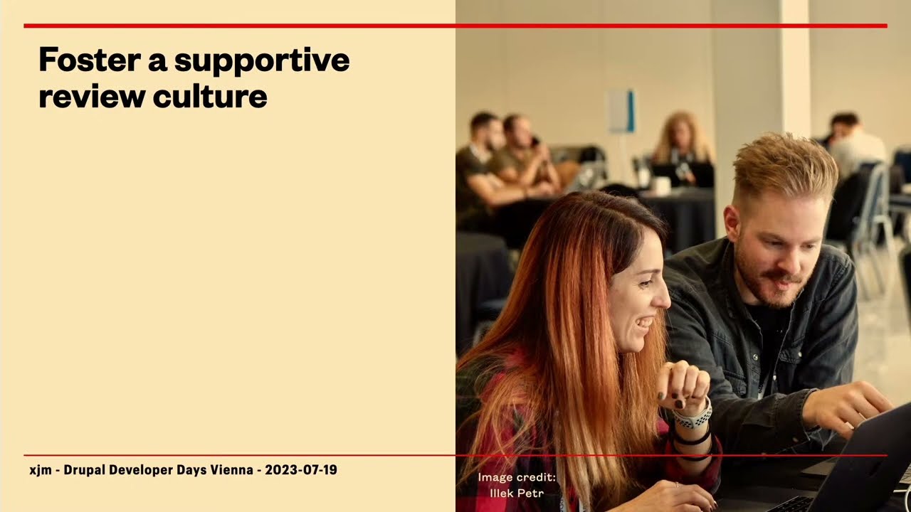 Drupal core maintainer shares peer code review best practices