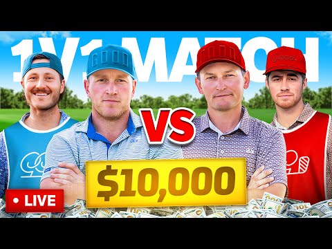 ๐ด LIVE $10,000 Match | Whoโs the Best YouTube Golfer?