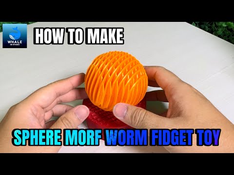 🪱 Morf worm fidget toy - Sphere - Easy to Print・ STL File for 3D ...