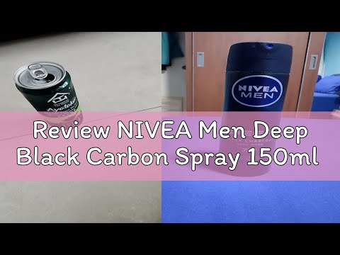 Review NIVEA Men Deep Black Carbon Spray 150ml