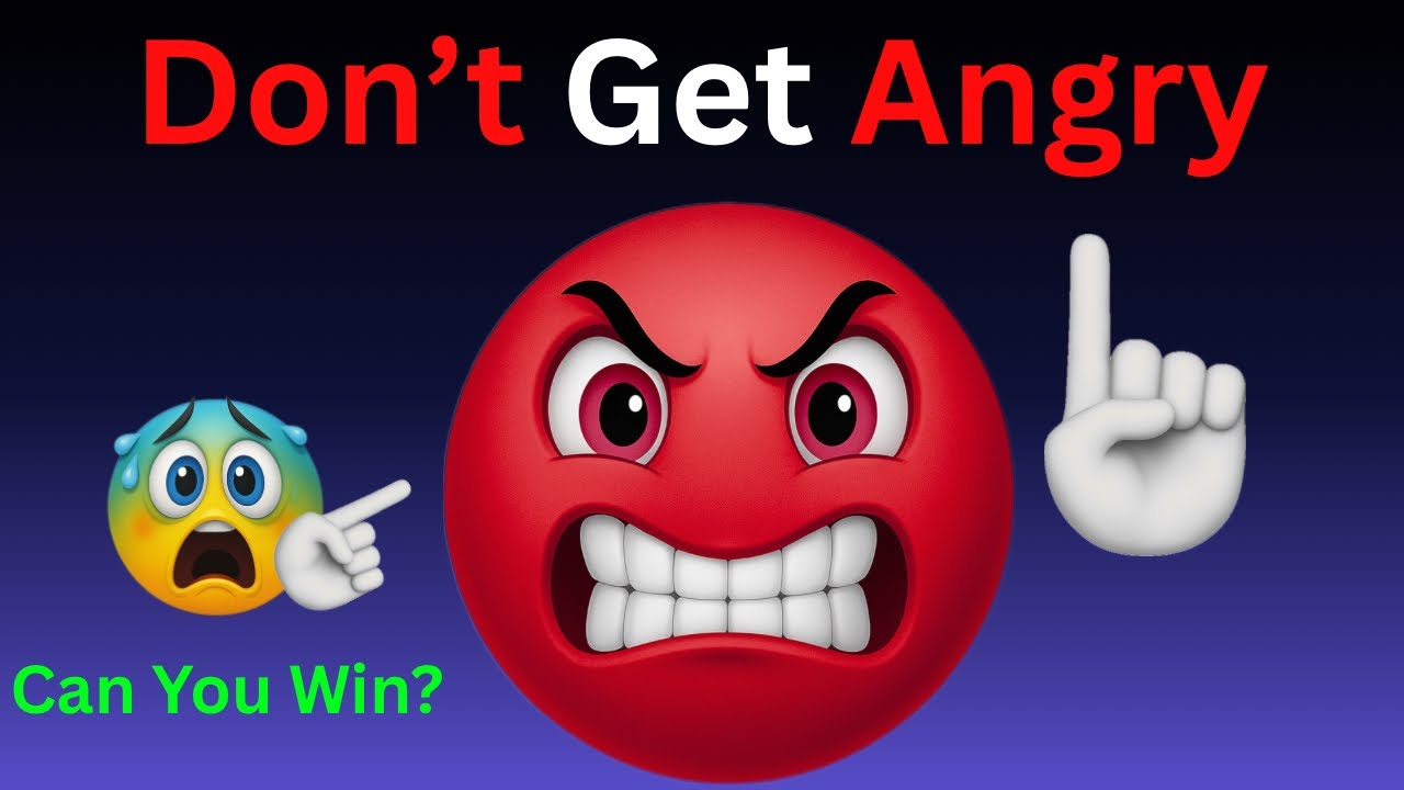 Try Not to Get Angry Challenge 😤