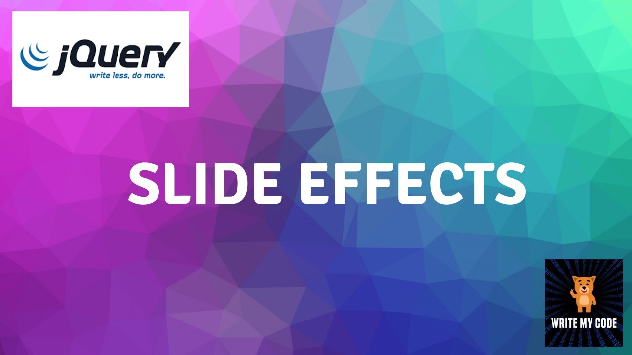jQuery Slide Effects