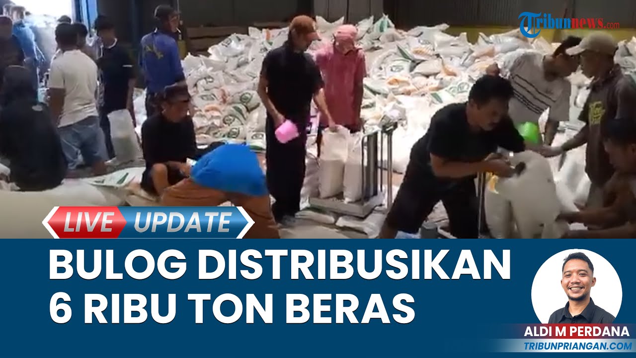 Priangan Timur Terima 6 Ribu Ton Beras dari Bulog, akan Alokasikan 150 Ton Tiap Kabupaten-Kota ...
