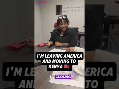 I'm leaving America and moving to Kenya π°πͺ #movetokenya