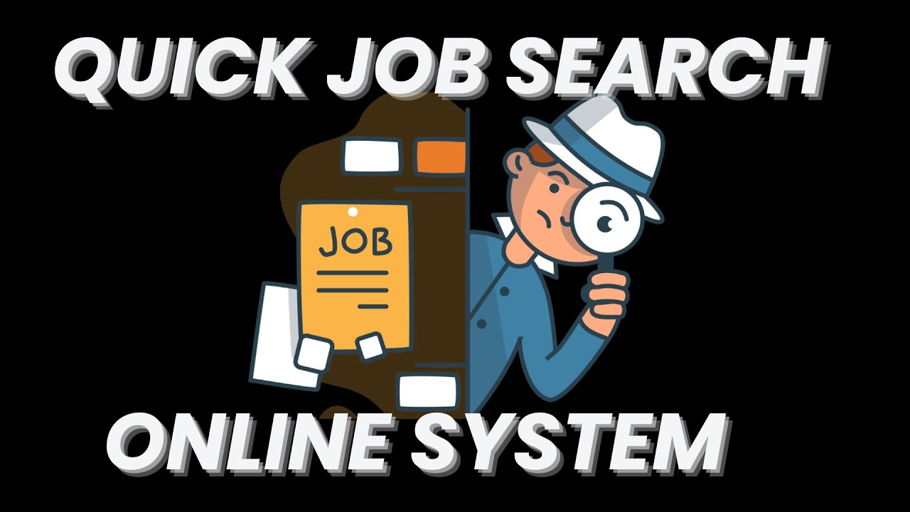Quick Job Search Online Management System | Full-Stack PHP MySQL Job Portal Web App