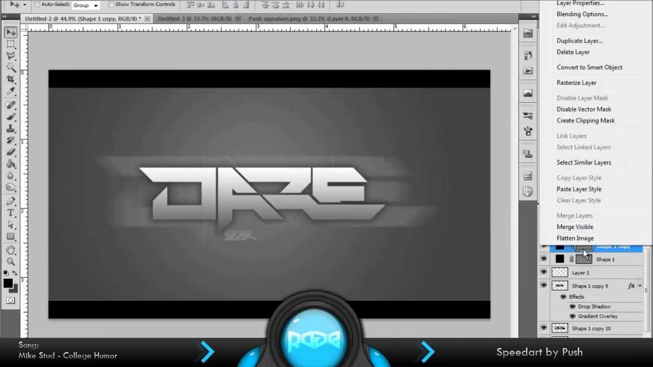 Dare Logo - Speedart