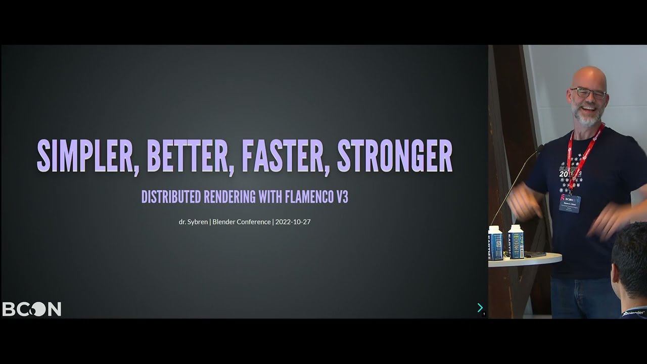 Distributed rendering with Flamenco v3