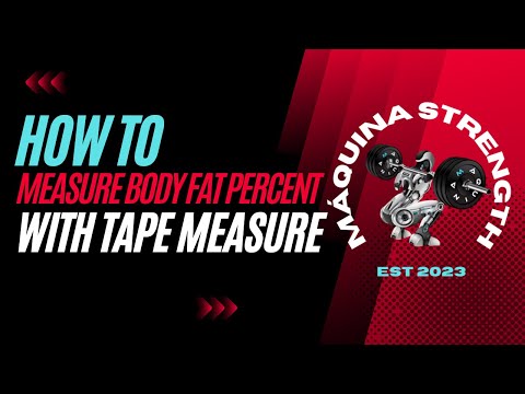 How to measure body fat percentage using tape measure | Navy Tape Method