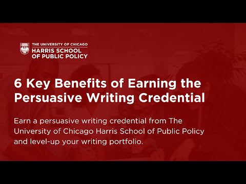 6 Key Benefits of Earning the Persuasive Writing Credential