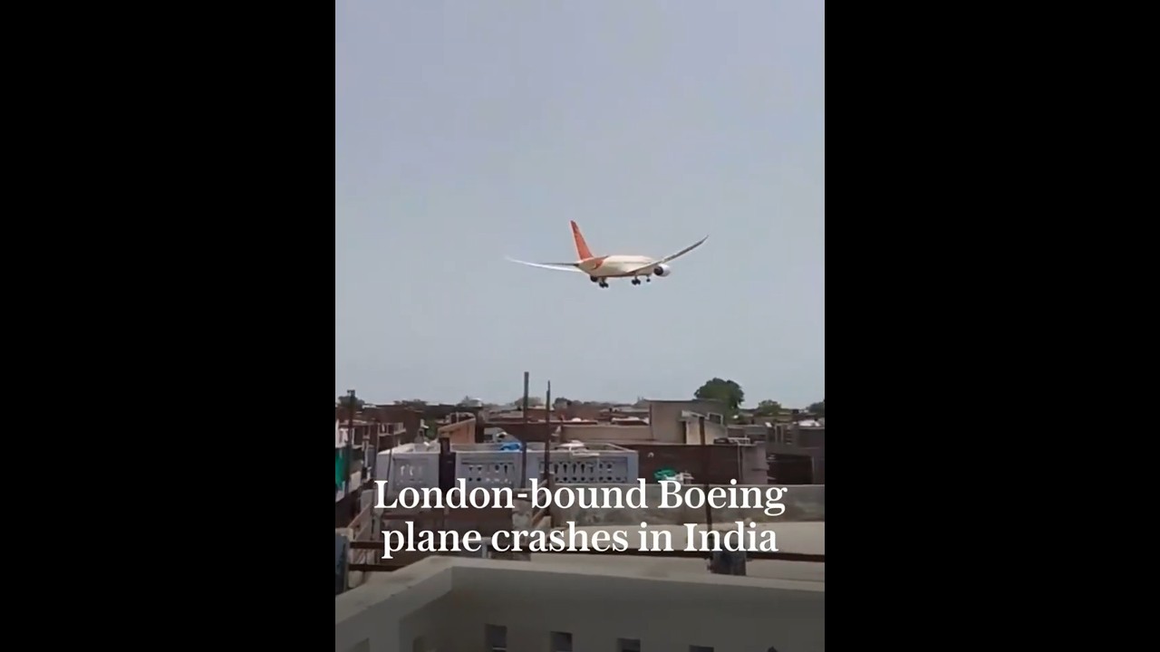 India plane crash: Hundreds dead in London-bound Boeing disaster