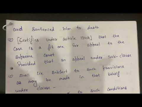 Article 134 constitution of india