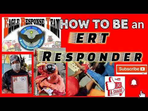 HOW TO BE an ERT (Emergency Response Team) RESPONDER || Gel's Nook | #beavolunteer, #respond