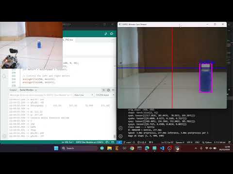 GitHub - Adhitya-02/AGV-Automated-Guided-Vehicle-ESP-32-CAM-with-Computer-Vision: This project ...
