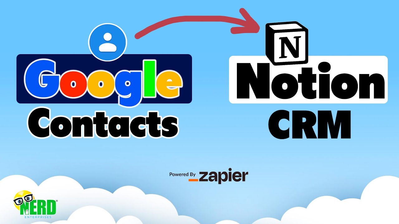 How to Get Contacts from Google Contacts to Your Notion CRM with Zapier