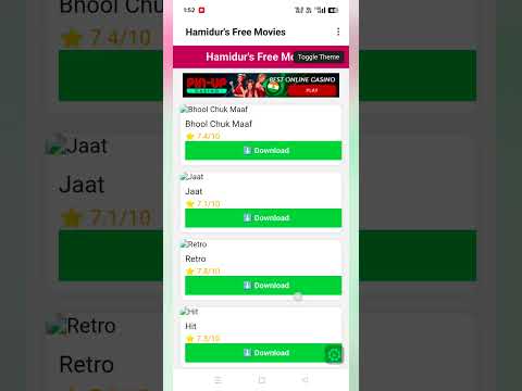ChatGPT Created A Free Movies Download Website using HTML CSS And JavaScript #piratedmovies #website