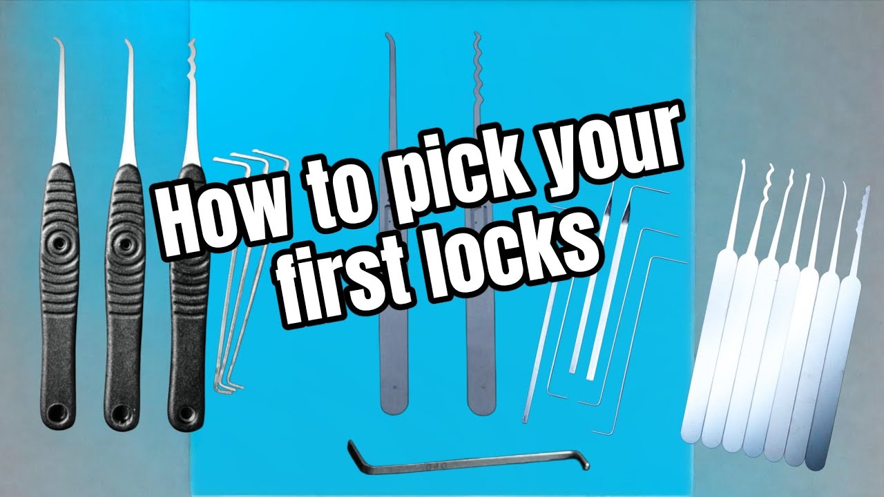 Lockpicking: How to pick your first lock. 4 easy methods. 