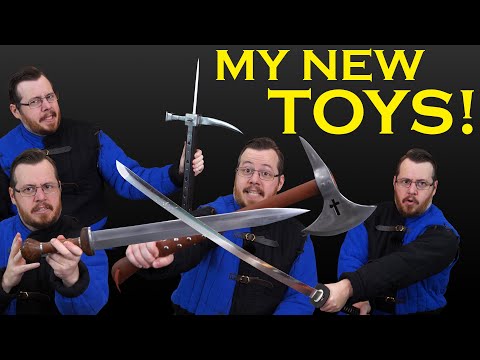 I got some fun new toys. . . and by toys I mean sharp stabby things!
