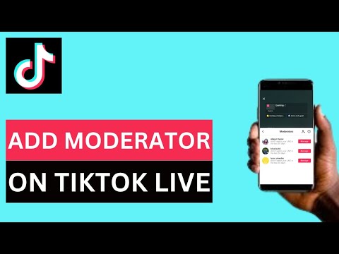How to Add Moderator on Tiktok Live in 2025