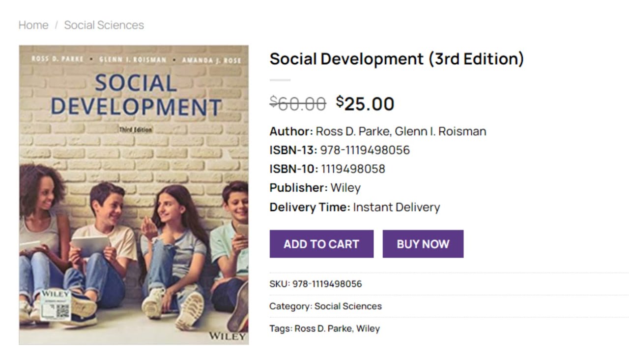 (PDF) Social Development - 3rd Edition - Ross D. Parke - eBook