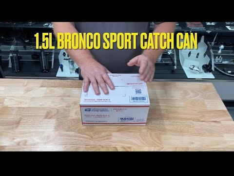 Unboxing the UPR Catch Can kit for your 1.5L Bronco Sport!
