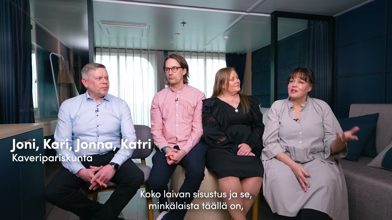 Uudet laivat yllättivät kokeneen reissuporukan