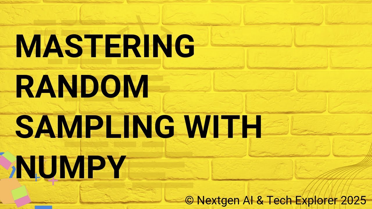 Mastering Random Sampling with NumPy