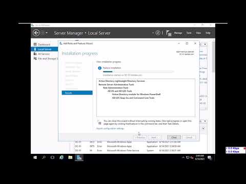 12  Configuring AD Lightweight Directory Service ADLDS in Windows Server 2016
