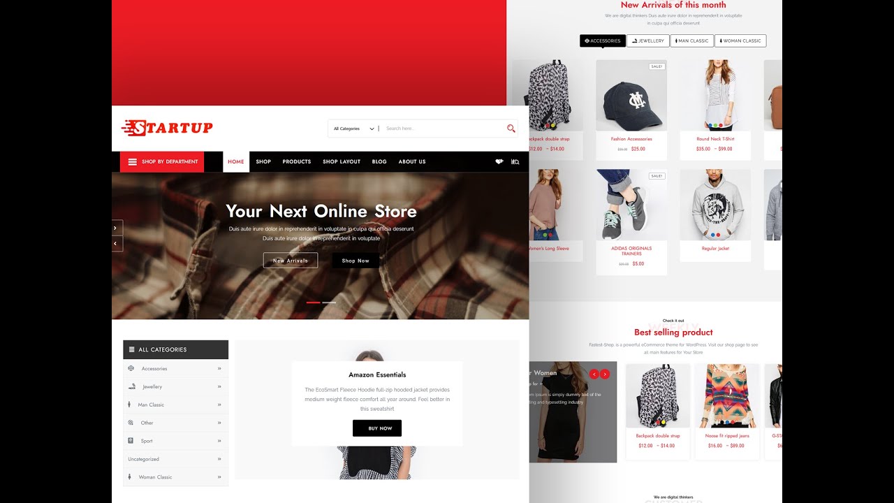 How to Install and get all pro features of StartupShop Theme
