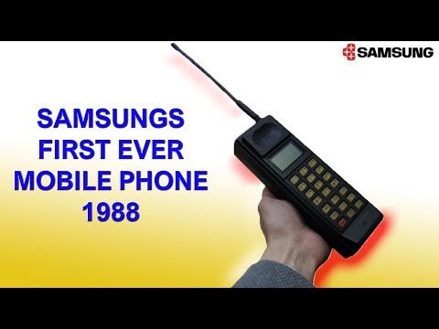 Samsungs First Ever Mobile Phone