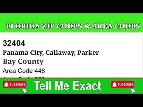 Callaway, Panama City ZIP Code and Area Code
