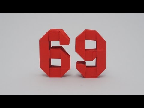 Origami Numbers 6 and 9 | The Secrets of Origami