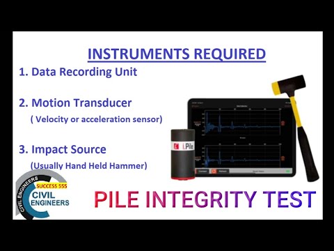 Low Strain Pile Integrity Testing, Low Strain Integrity Test in India