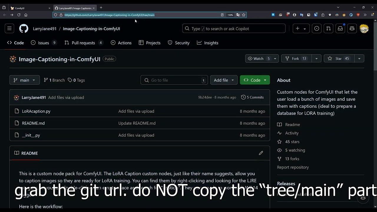 How to install ComfyUI nodes from Github URL