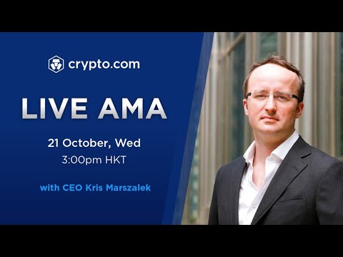 [Crypto.com] - Live Video AMA with CEO Kris Marszalek