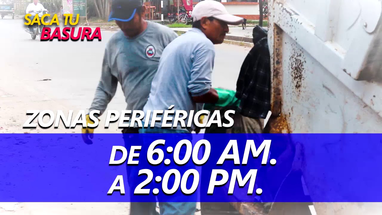 SPOT SACA TU BASURA - MDY