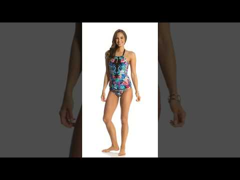Kenneth Cole Tropical Tendencies Tab Side Hipster Bikini Bottom | SwimOutlet.com