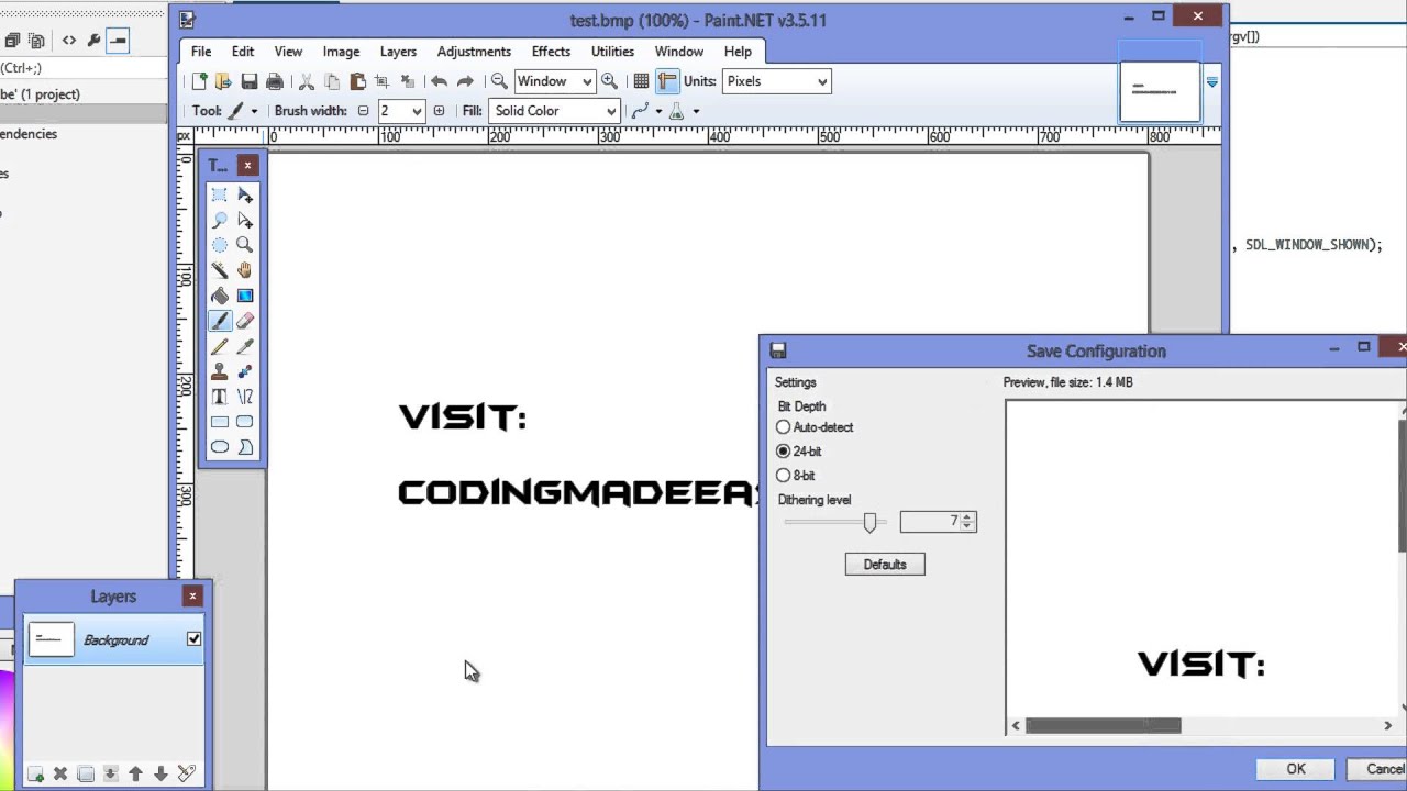 SDL 2 Made Easy Tutorial 3 - Bitmaps