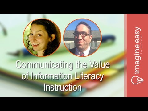 PD Series: Communicating the Value of Information Literacy Instruction