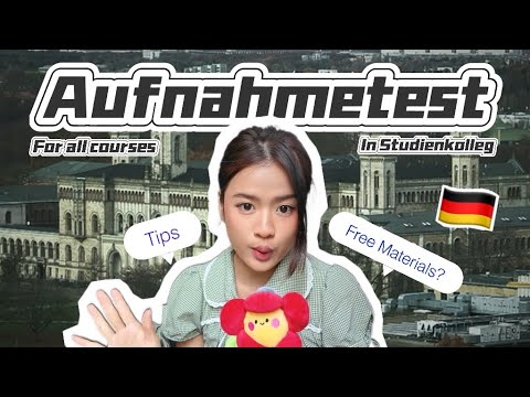Aufnahmetest : How I passed my entrance exam in Studienkolleg in Germany + Tips and free Materials