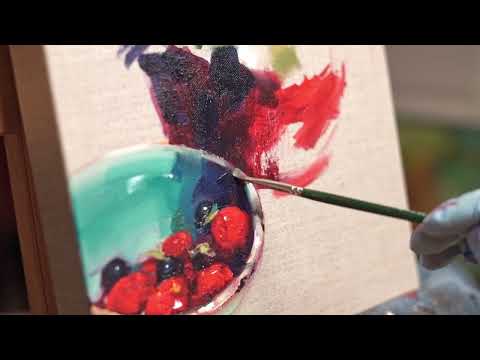 Oil painting 'Summer touch' by artist Min Kim