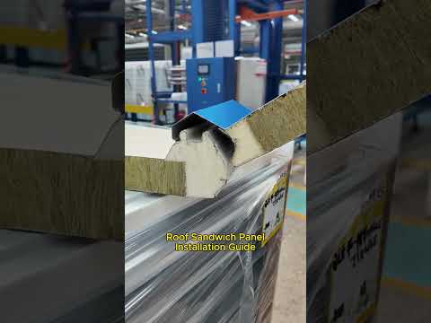 Roof Sandwich Panel Installation Guide.