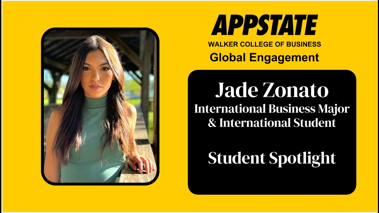 Student Spotlight - Jade Zonato