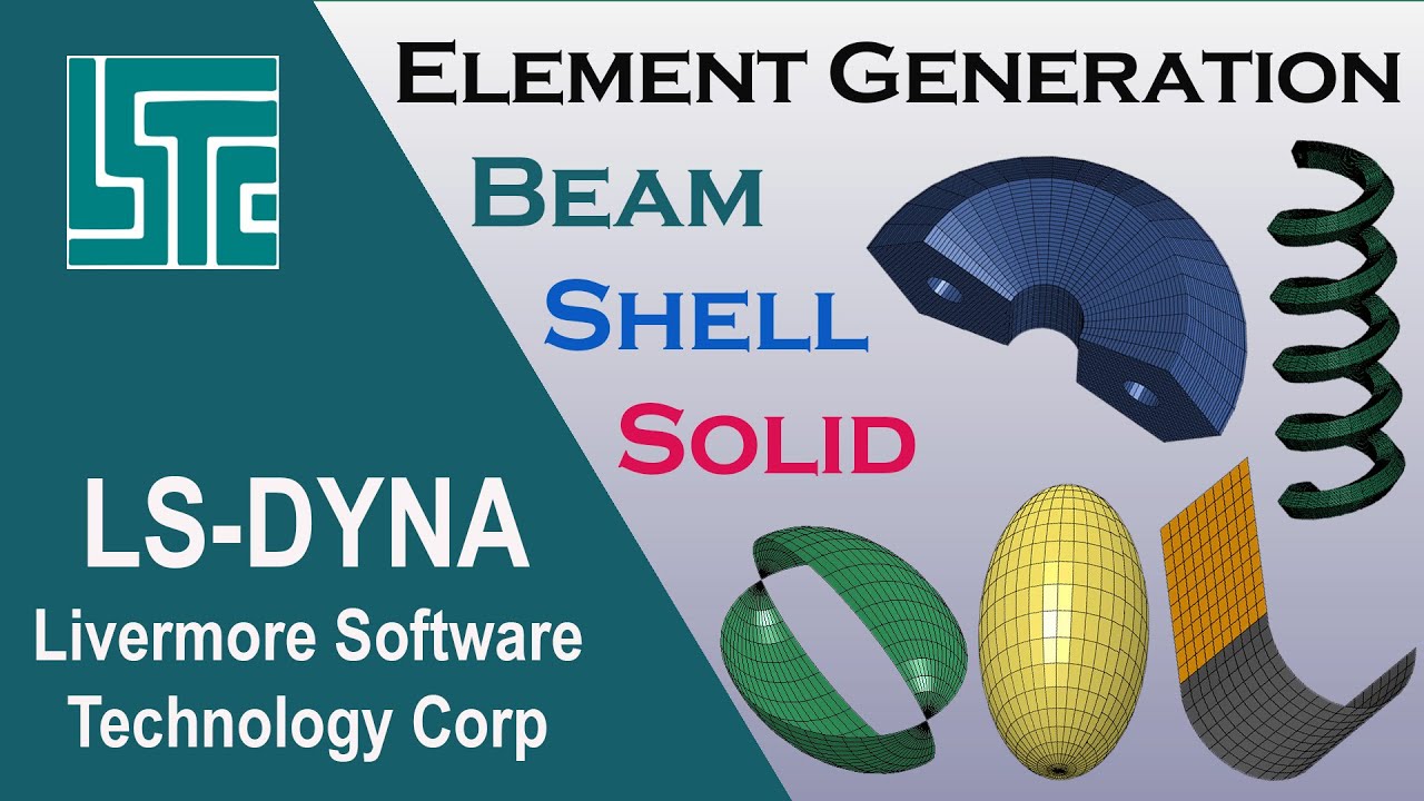 Create mesh in LS-Dyna (#Element_Generation) / ls-dyna tutorial